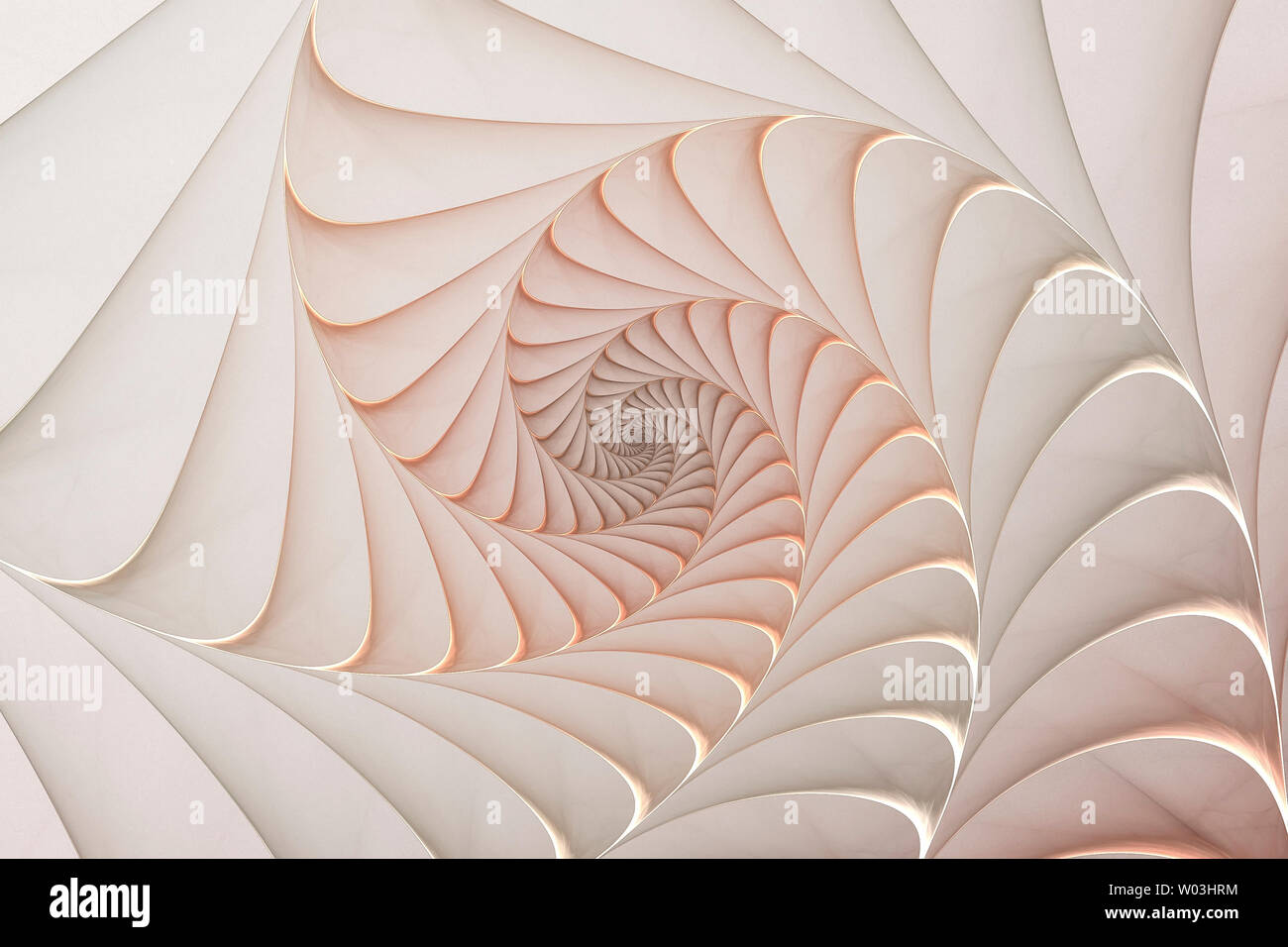 Abstract multicolored illustration on a light background. Beige color ...