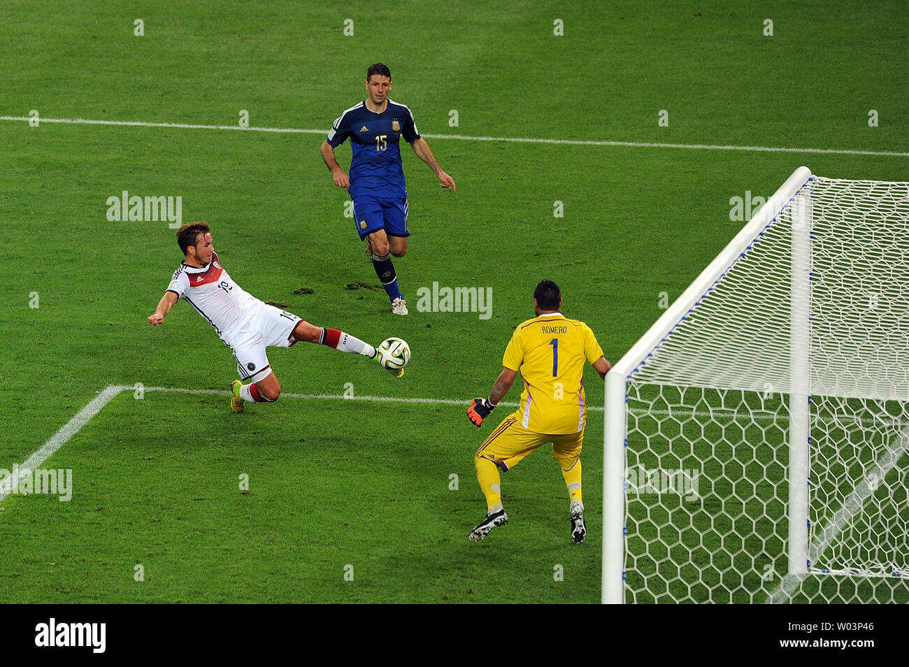 Mario Goetze World Cup Goal