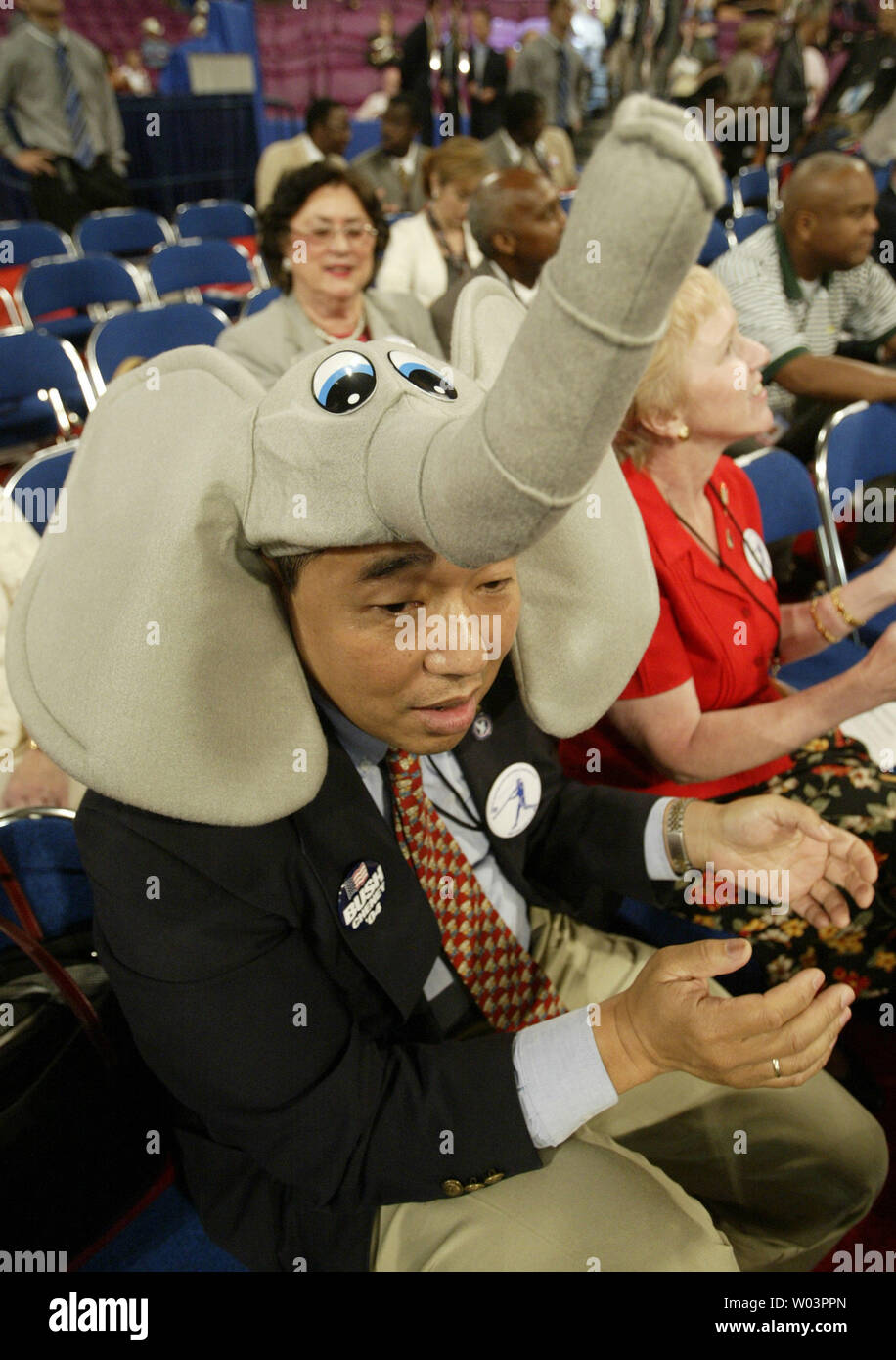 New york republican elephant hi-res stock photography and images - Alamy
