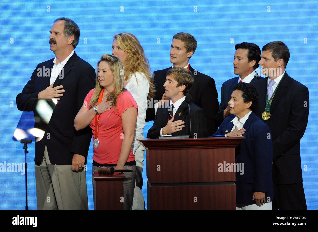 Olympians Ryan Berube, Mitch Gaylord, Brittany Hayes, Barbra Higgins ...