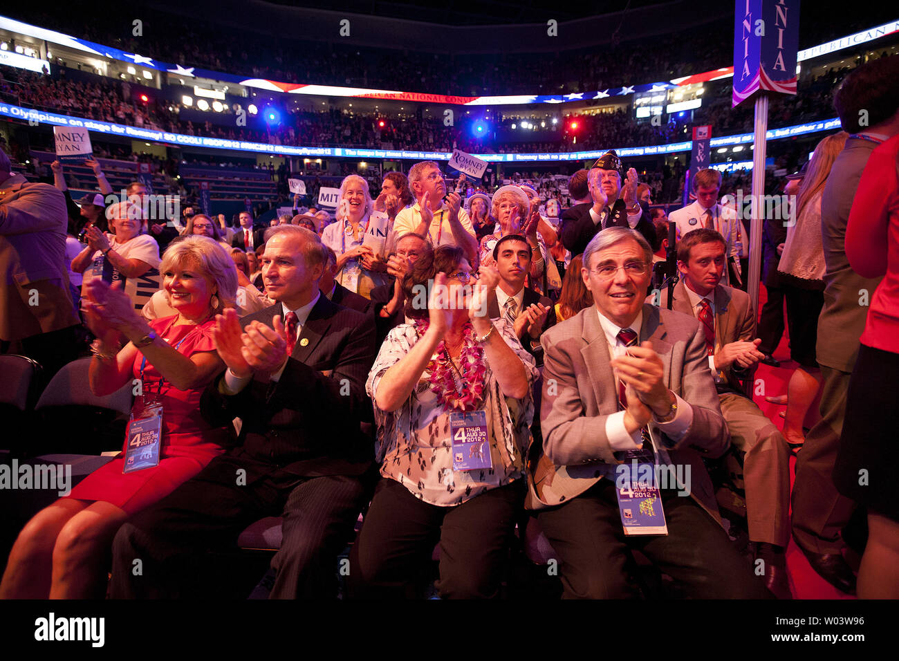 Mitt romney august 30, 2012 hi-res stock photography and images - Alamy