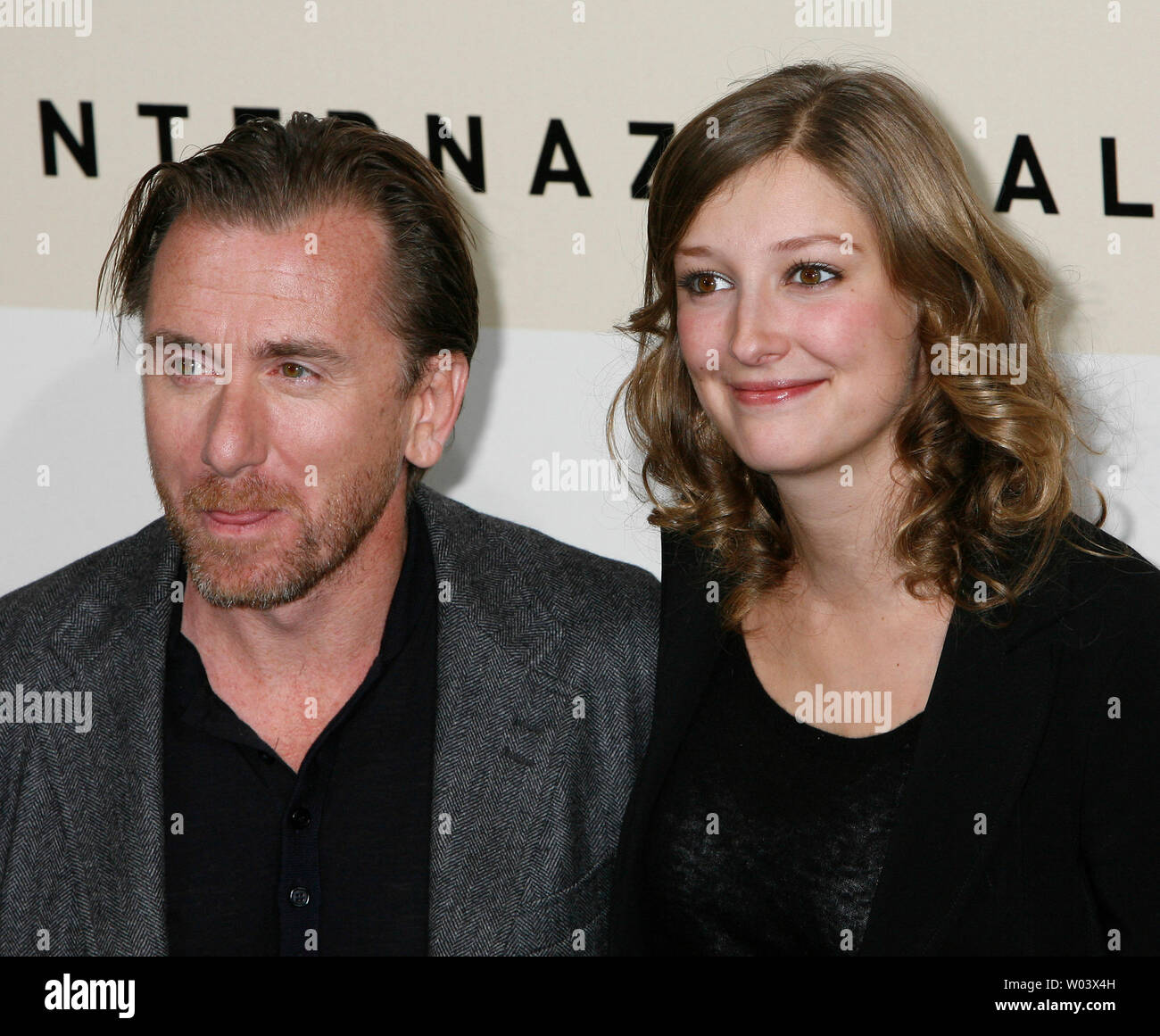 Actor Tim Roth and actress Alexandra Maria Lara arrive at the Rome Film ...