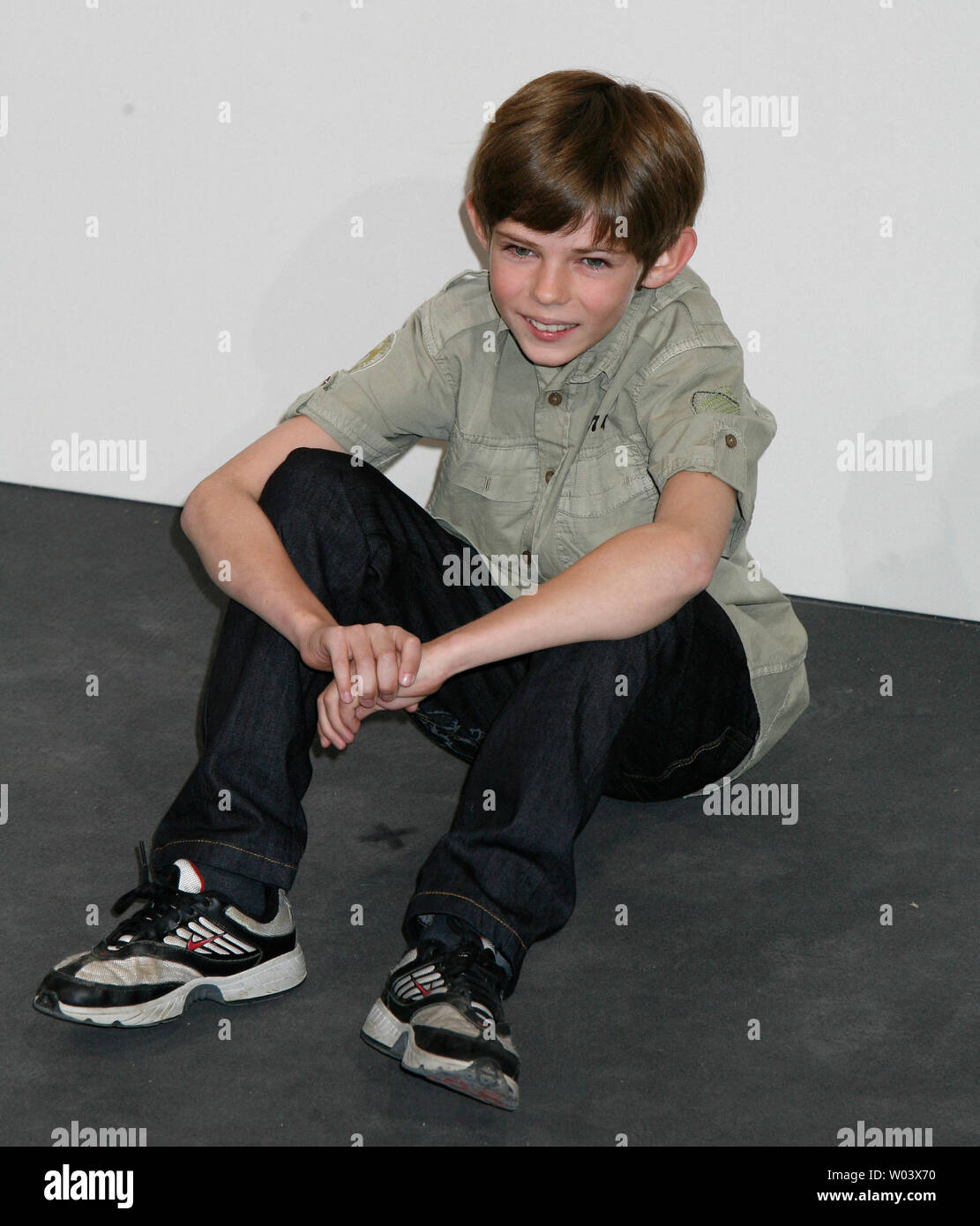 Actor Robbie Kay arrives at the Rome Film Festival in Rome on October ...