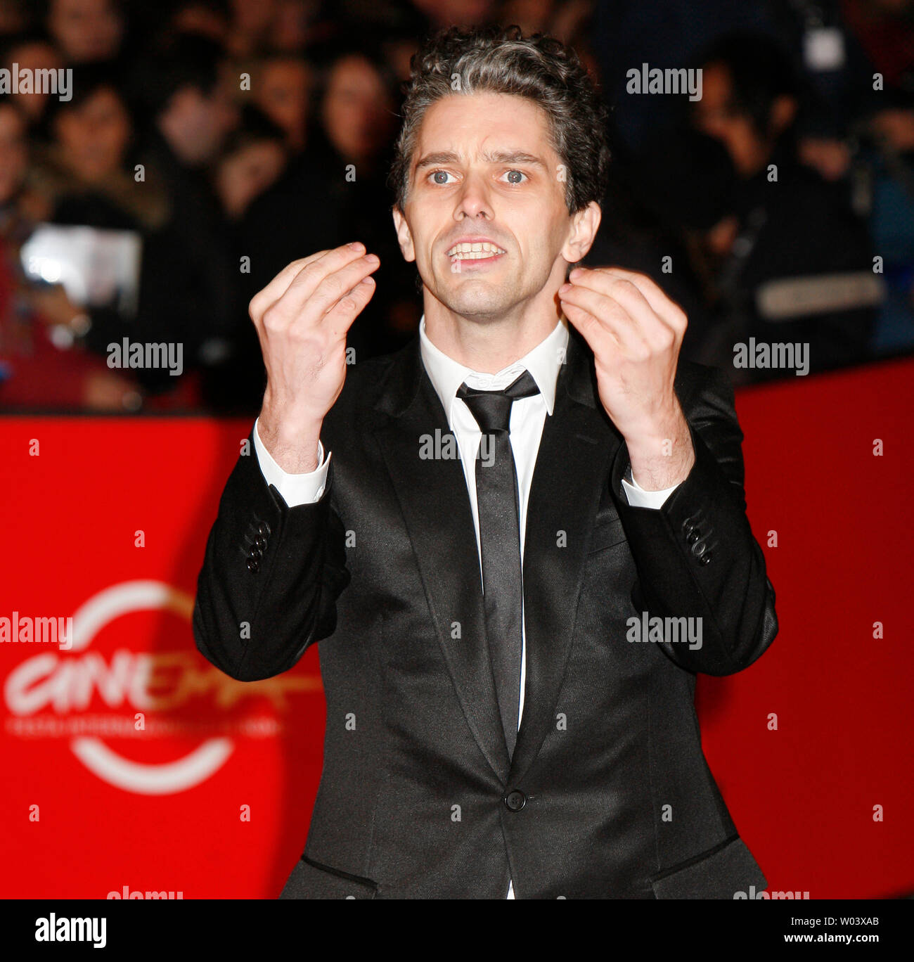 Actor James Thierree arrives on the red carpet at the Rome Film ...