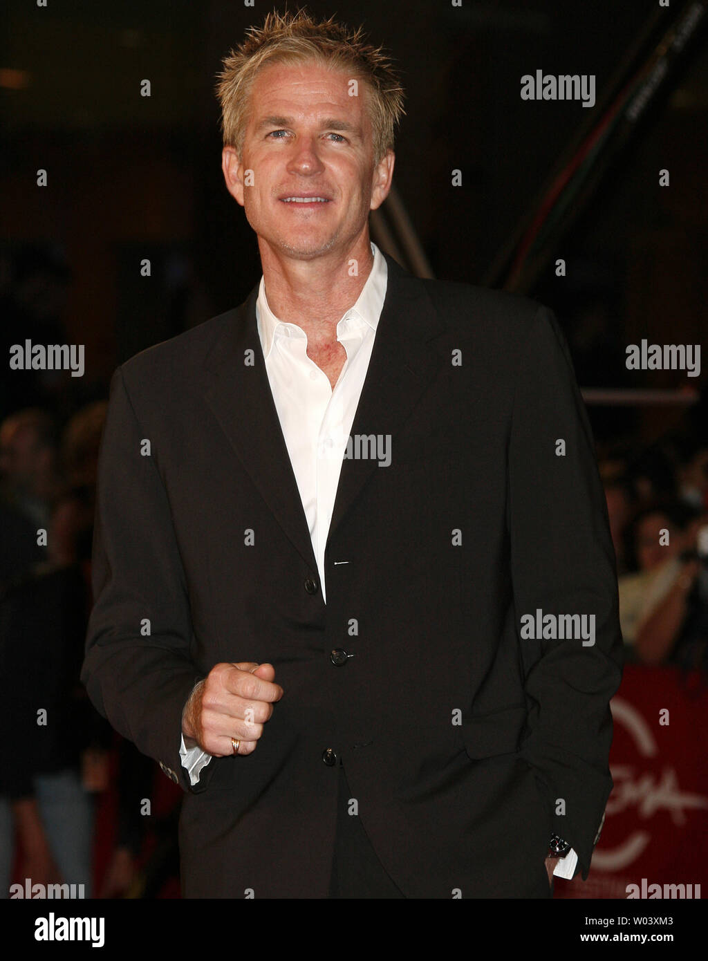 Actor Matthew Modine arrives on the red carpet before a screening of ...