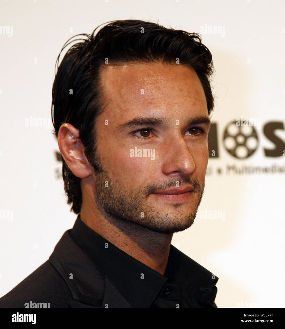 Actor Rodrigo Santoro arrives on the red carpet at the amfAR Cinema ...