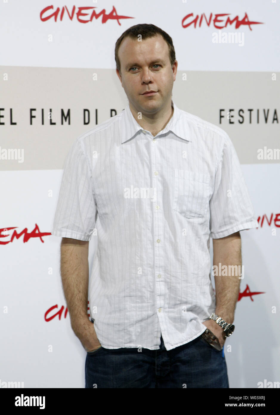 Director Saul Dibb arrives at a photocall for the film "The Duchess ...