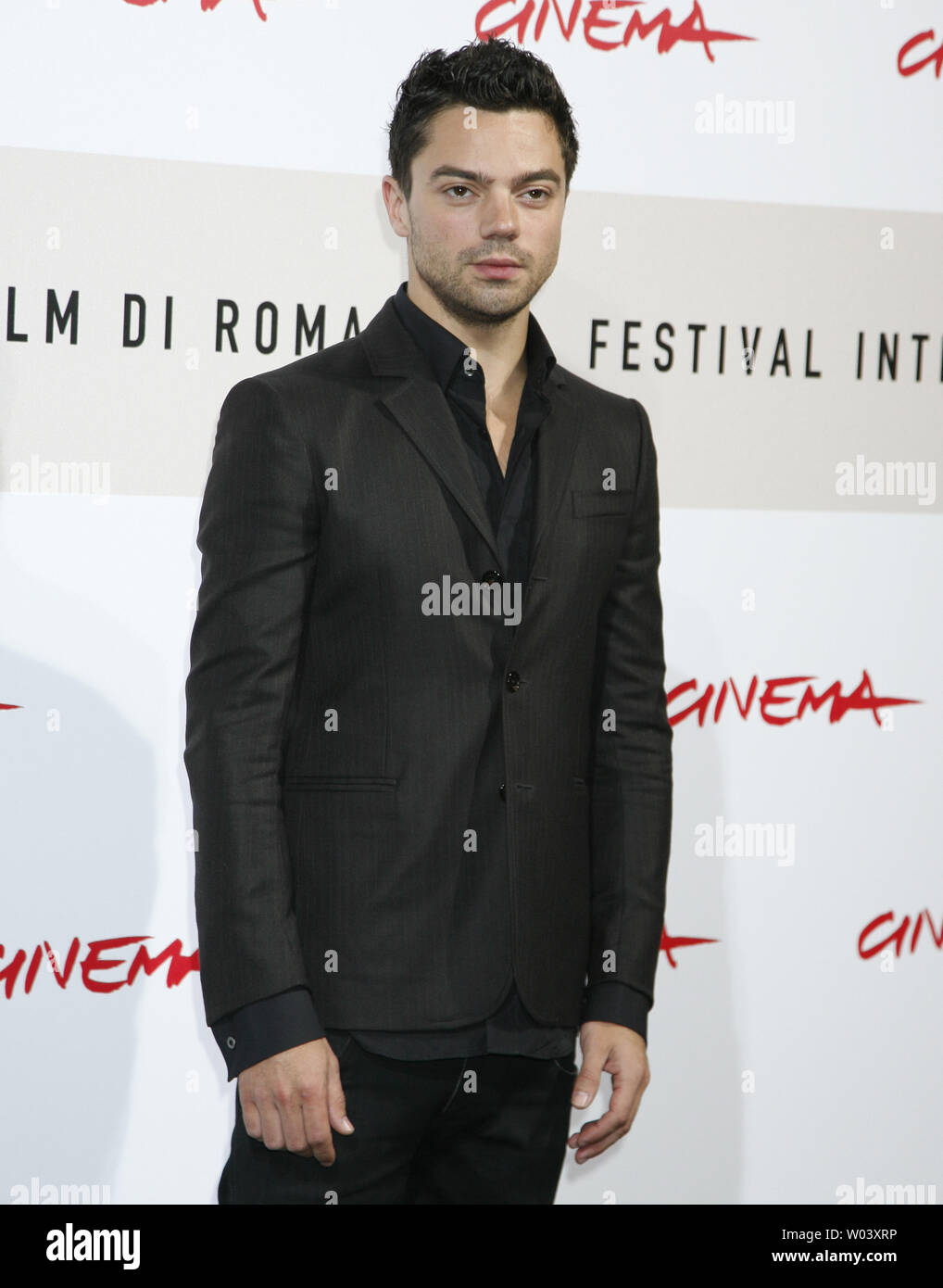 Actor Dominic Cooper arrives at a photocall for the film "The Duchess ...