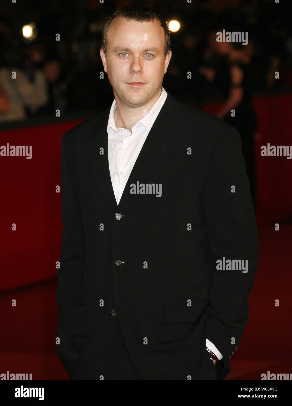 Director Saul Dibb arrives on the red carpet before a screening of the ...