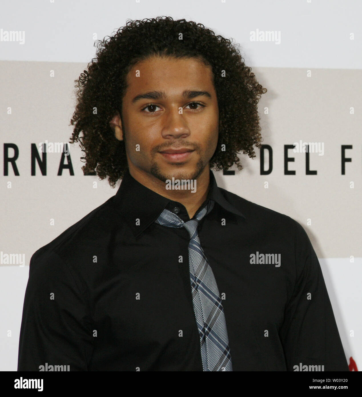Actor Corbin Bleu arrives at a photocall for the film "High School ...
