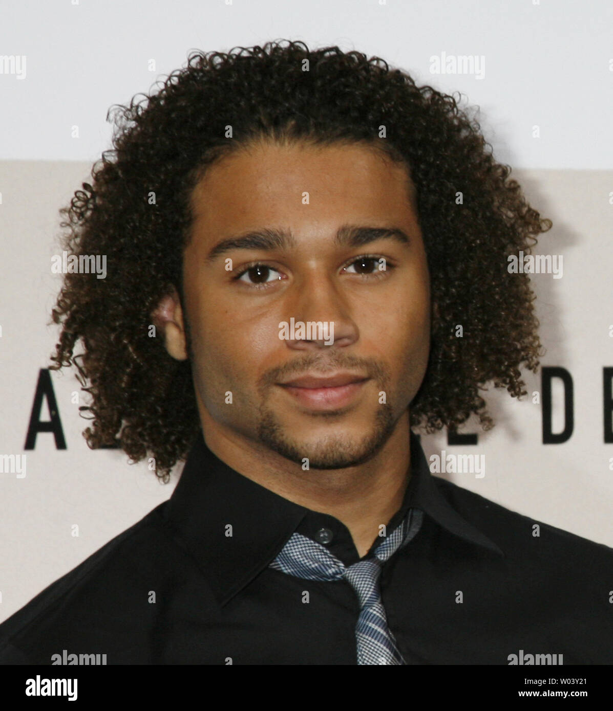 Actor Corbin Bleu arrives at a photocall for the film "High School ...