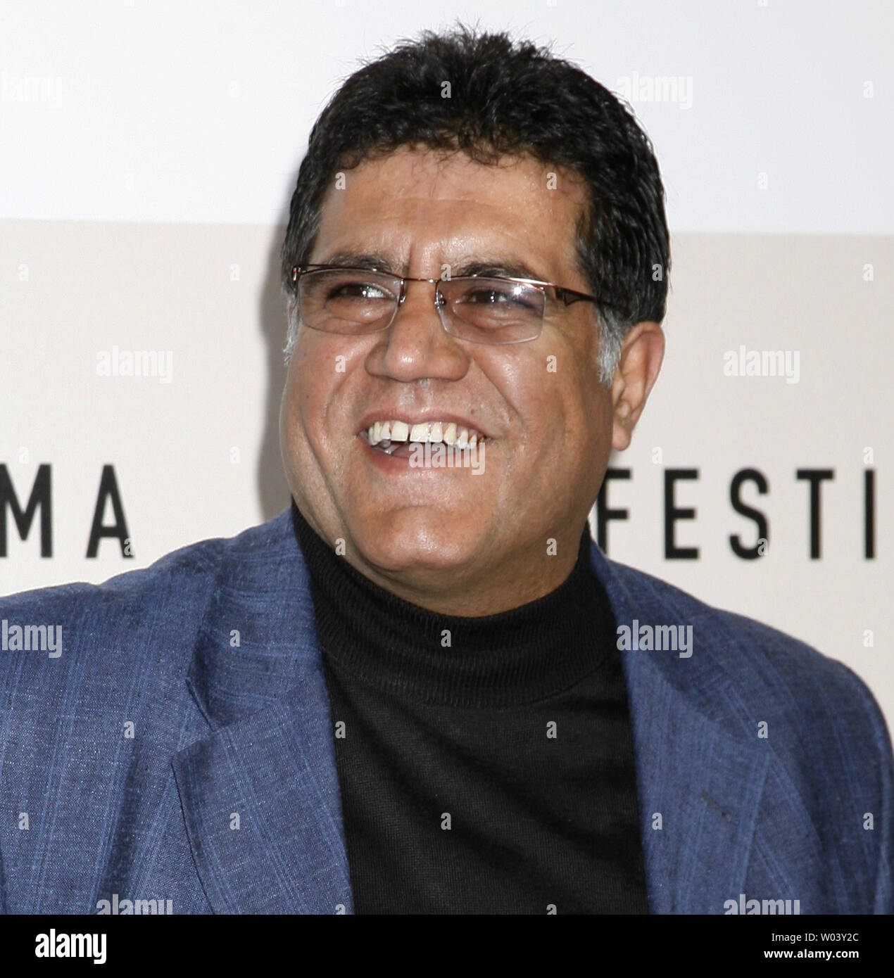 Writer and director Siddiq Barmak arrives at a photocall for the film ...