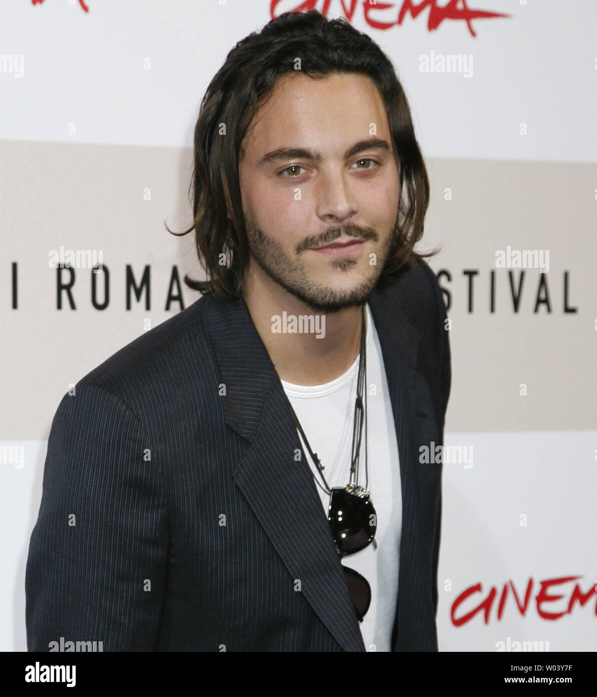 Actor Jack Huston arrives at a photocall for the film "The Garden of ...