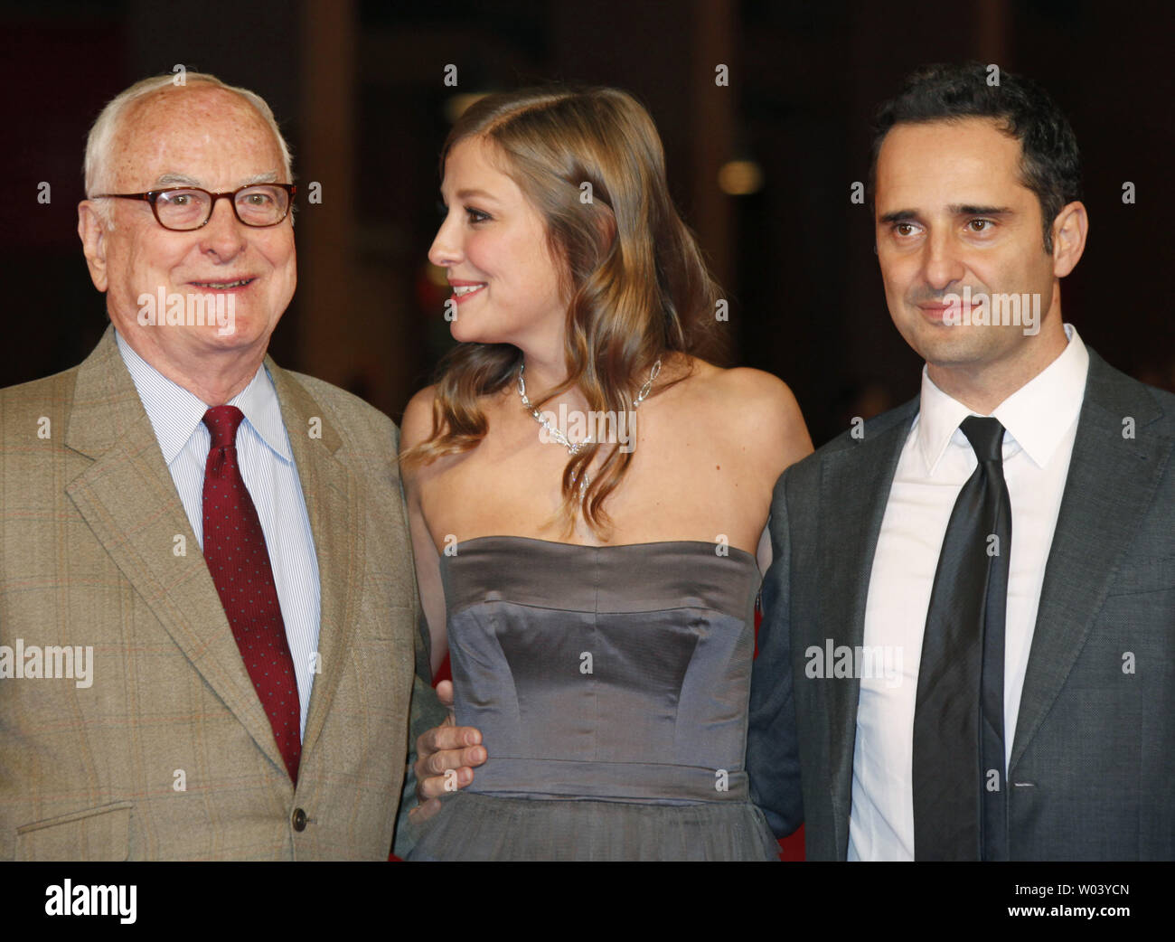 James Ivory (L), Alexandra Maria Lara (C) and Jorge Drexler arrive on ...