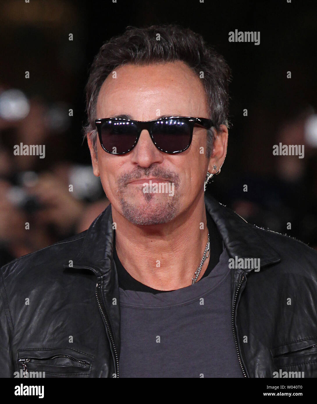 Bruce Springsteen arrives on the red carpet before a screening of the ...