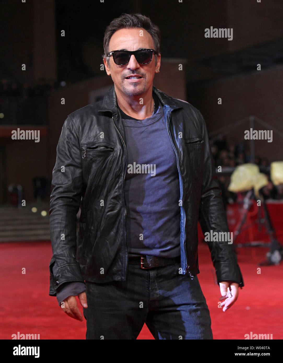 Bruce Springsteen arrives on the red carpet before a screening of the ...