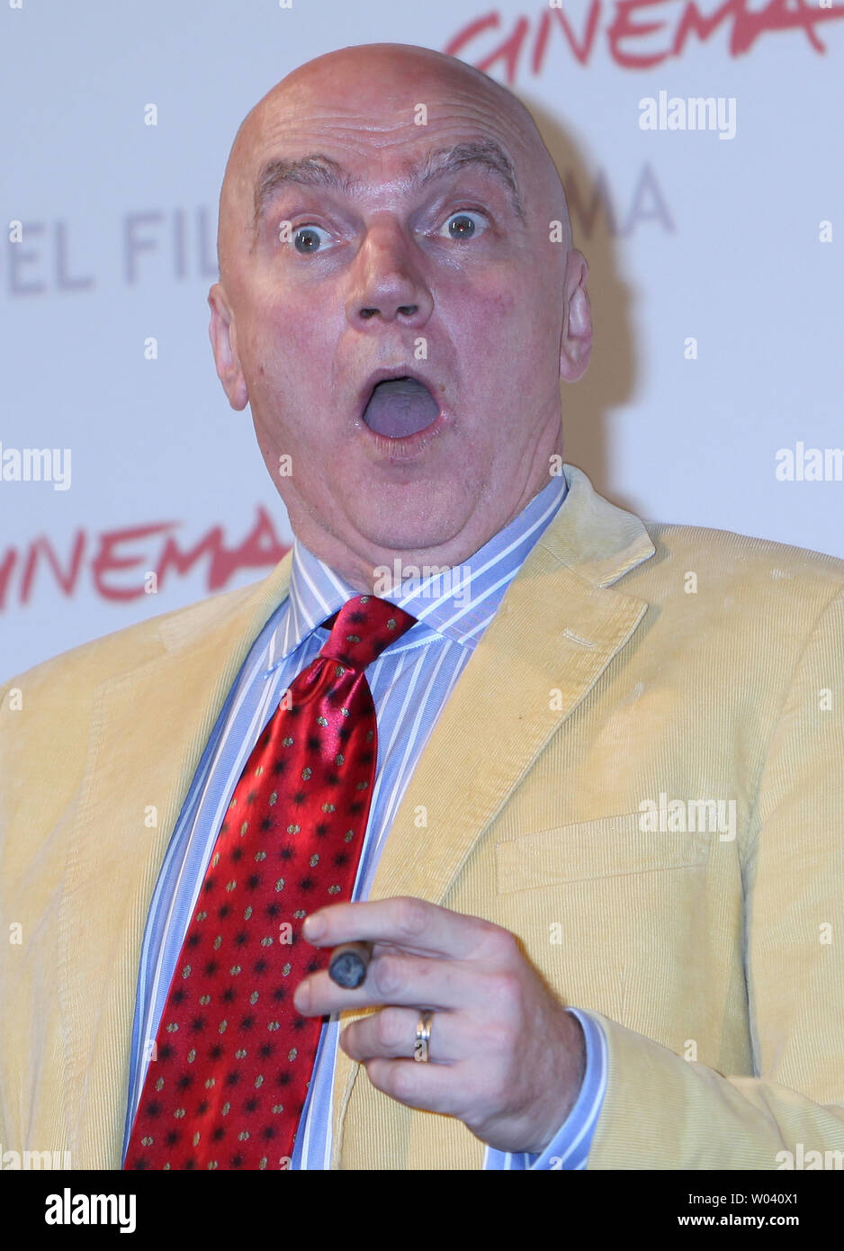 James Hagan arrives at a photocall for the film "Little Sparrows ...