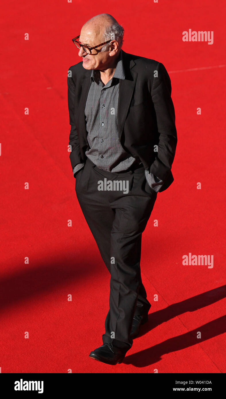 Michael Nyman arrives on the red carpet during the 6th Rome ...