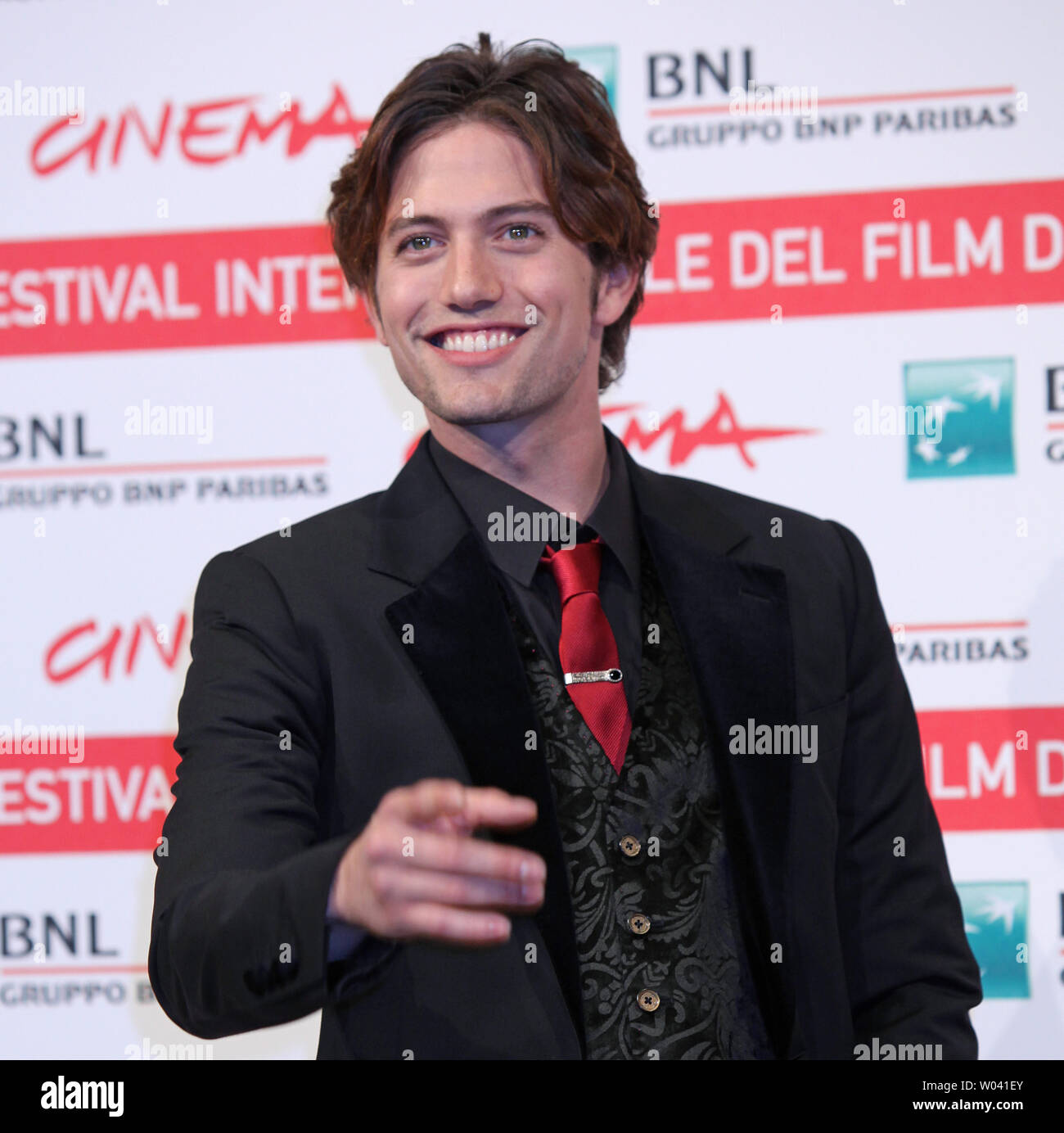 Jackson Rathbone arrives at a photocall for the film "The Twilight Saga ...