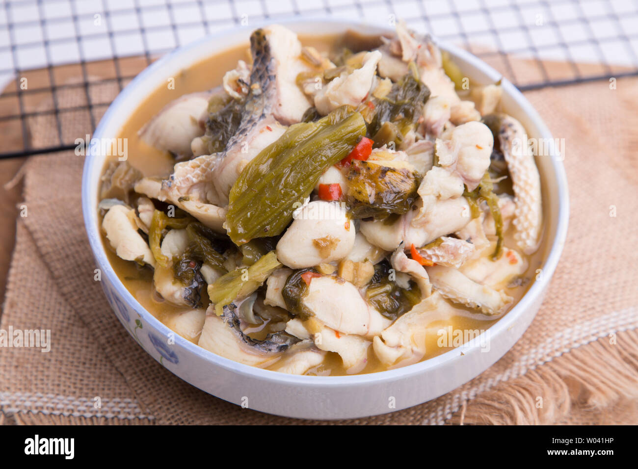 pickled cabbage fish Stock Photo - Alamy