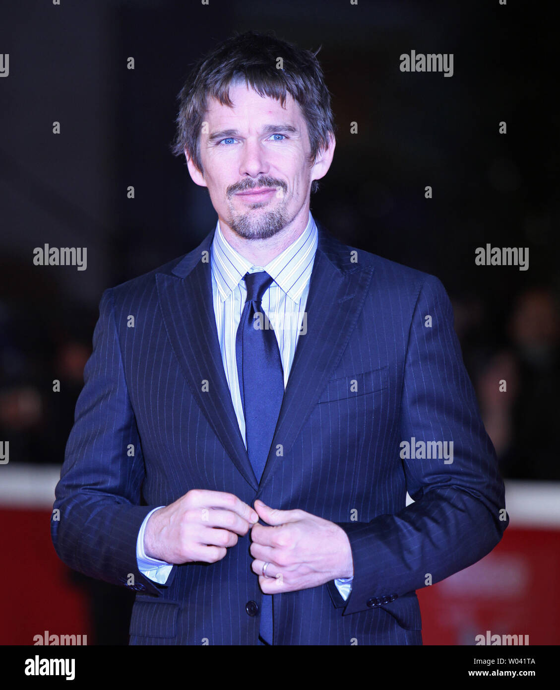 Ethan Hawke arrives on the red carpet before a screening of the film ...
