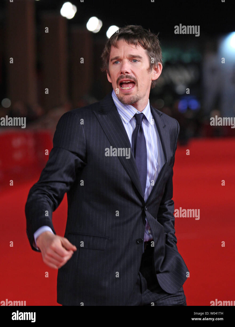 Ethan Hawke arrives on the red carpet before a screening of the film ...