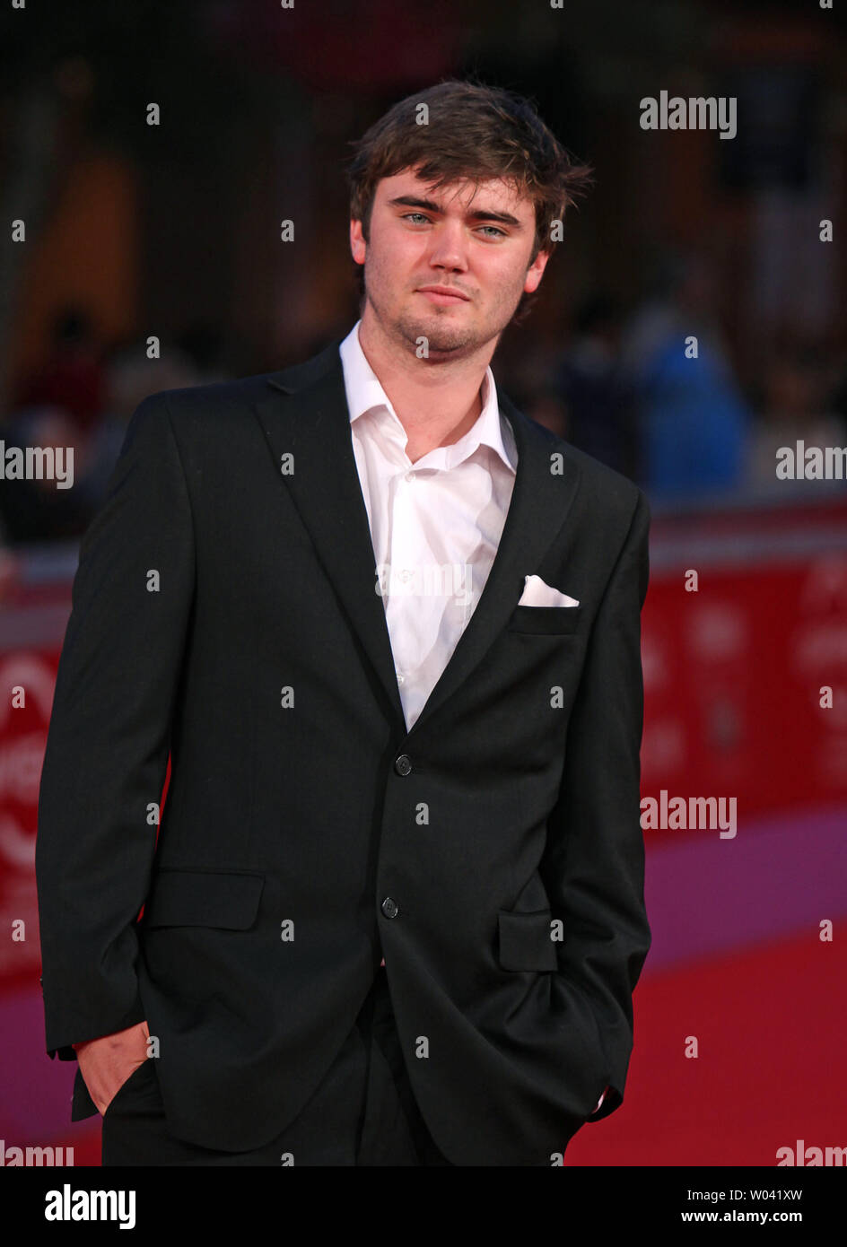 Cameron Bright arrives on the red carpet before a screening of the film ...