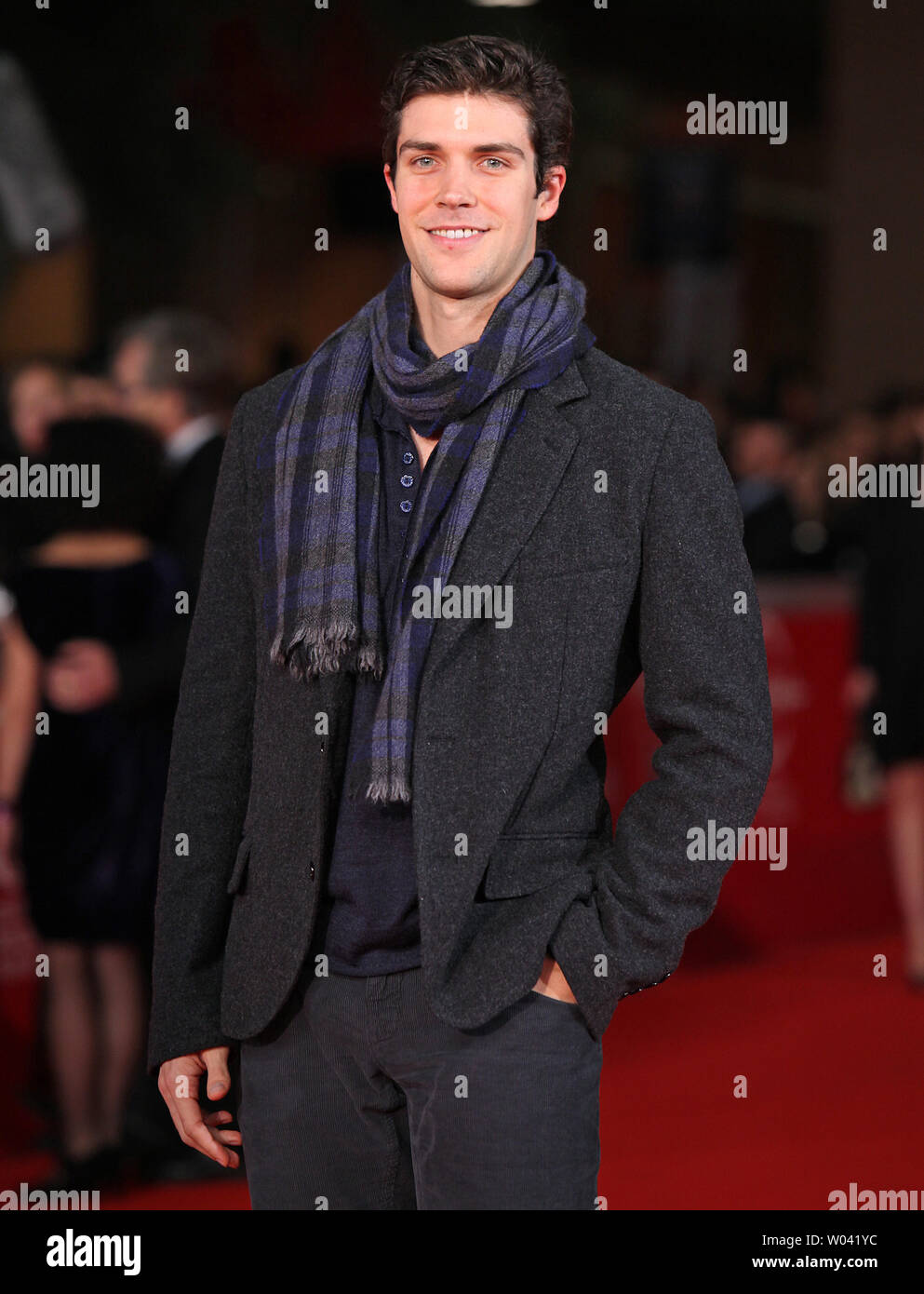 Roberto Bolle arrives on the red carpet before a screening of the film ...