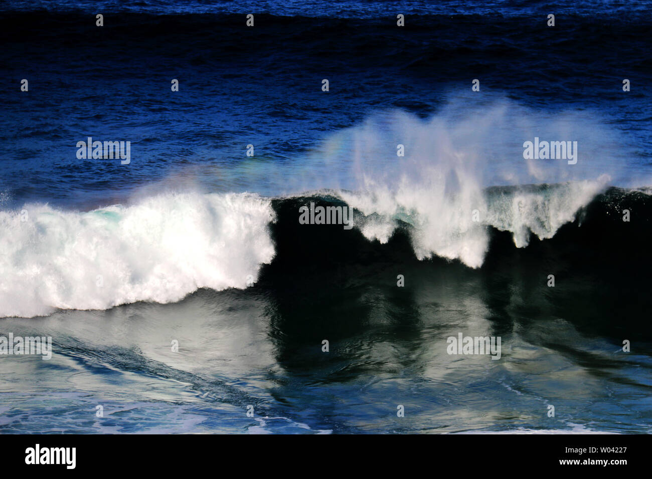 The choppy waves Stock Photo - Alamy