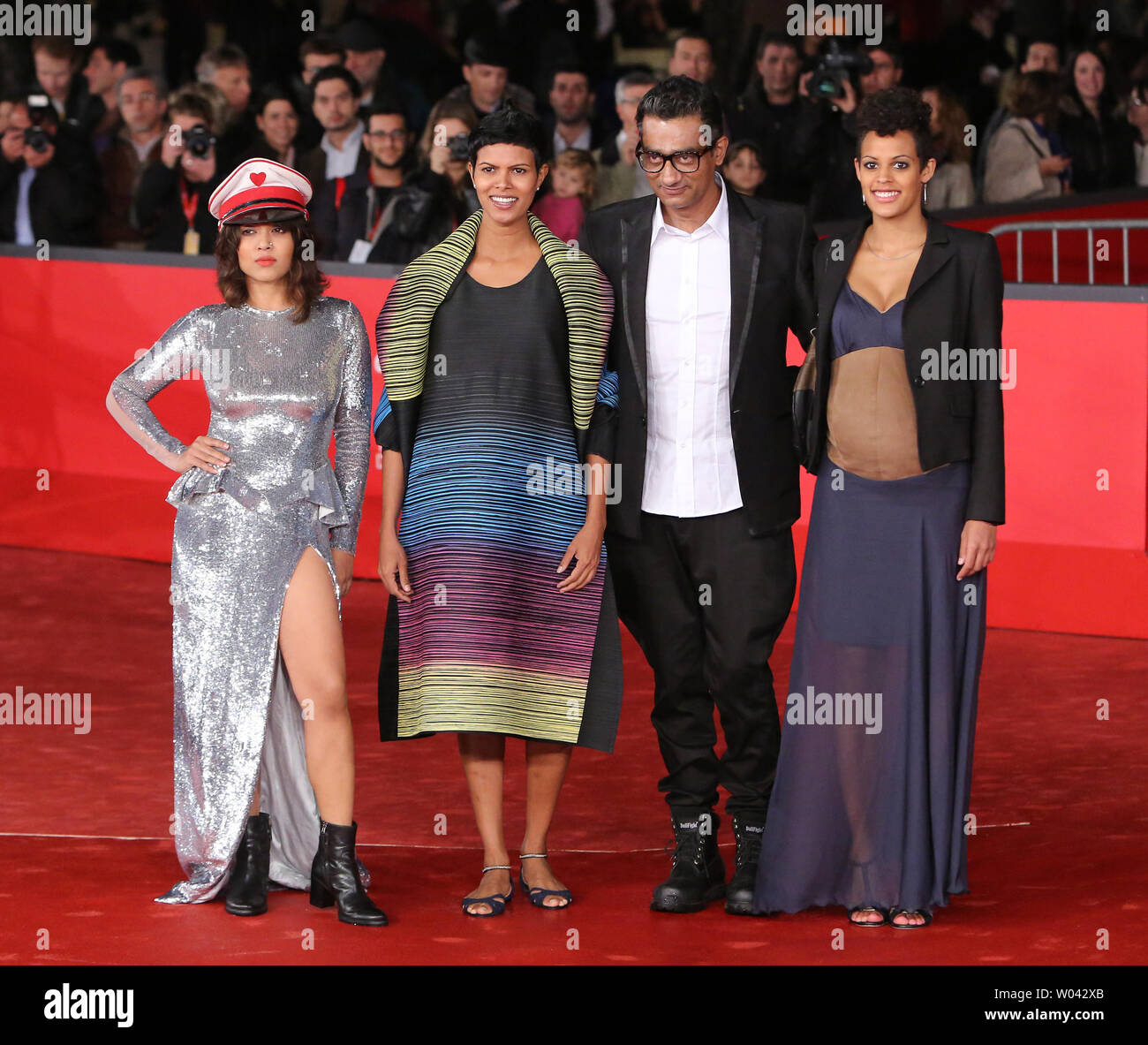 (From L to R) Rii Sen, Tinu Verghis, Qaushiq "Q" Mukherjee and Roxanne ...