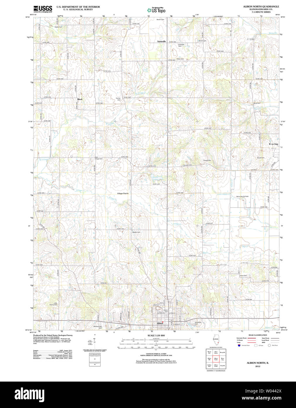 Map of albion Cut Out Stock Images & Pictures - Alamy