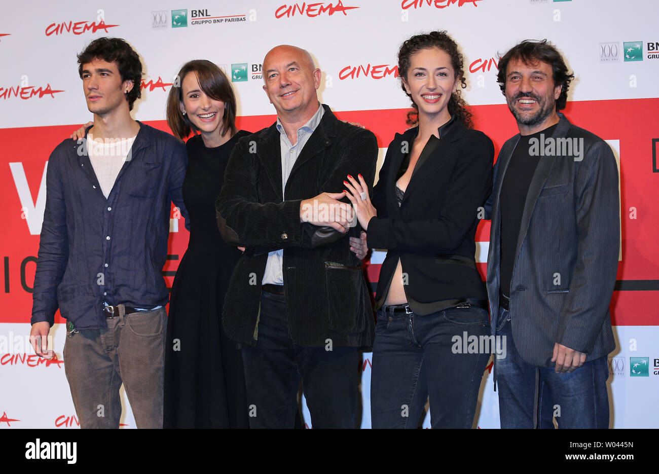 (From L to R) Eugenio Franceschini, Manuela Parodi, Davide Ferrario ...