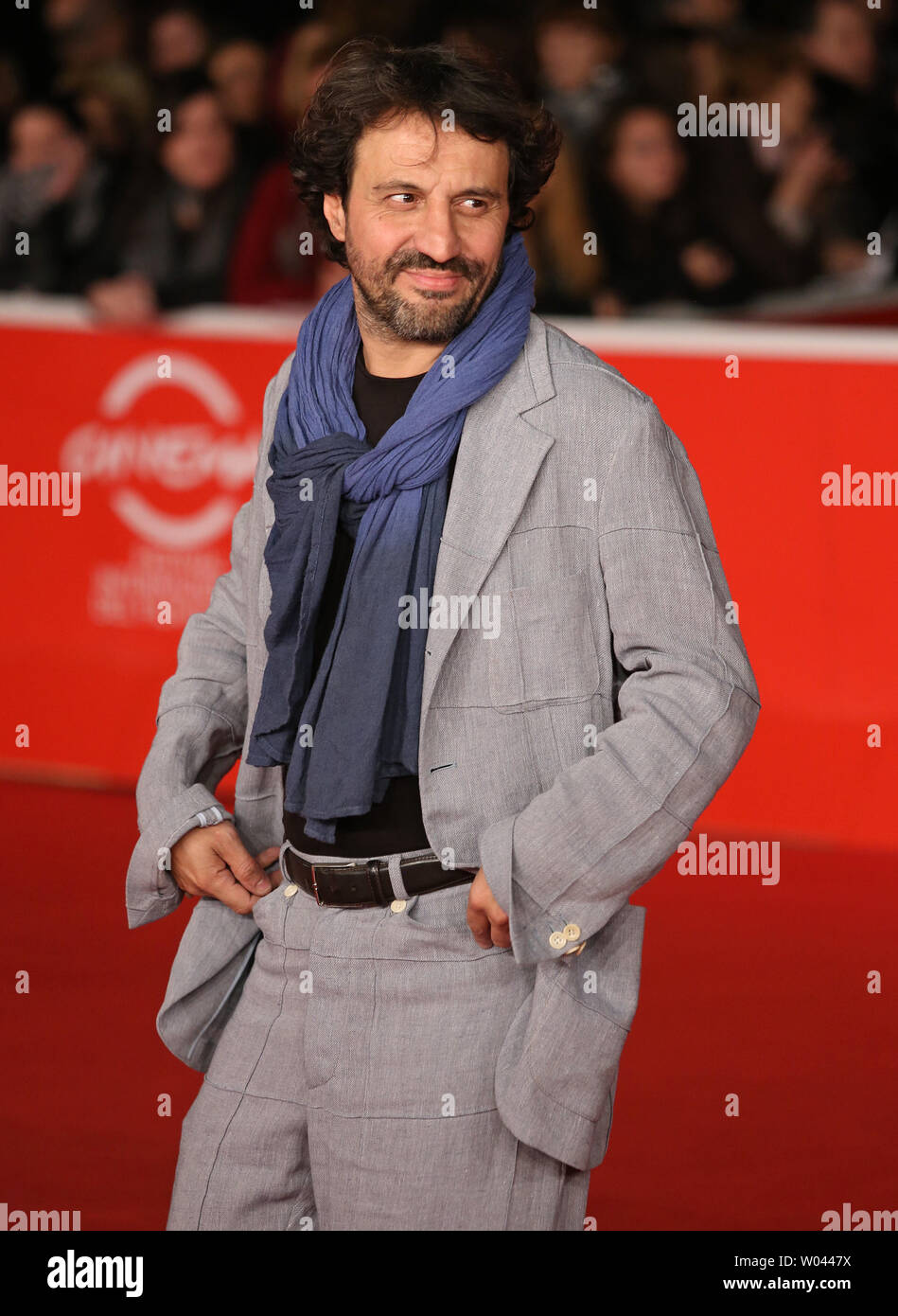 Walter Leonardi arrives on the red carpet before the screening of the ...