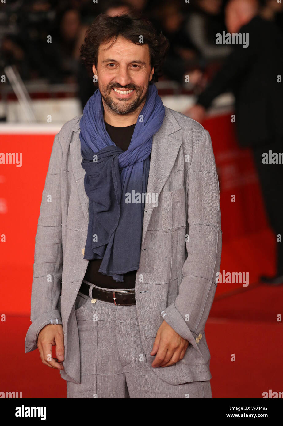 Walter Leonardi arrives on the red carpet before the screening of the ...