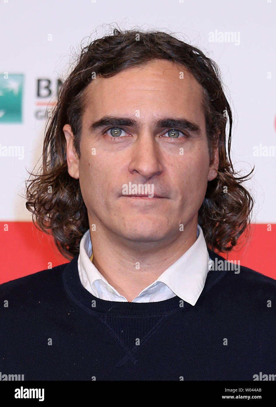 Joaquin Phoenix arrives at a photo call for the film "Her" during the ...