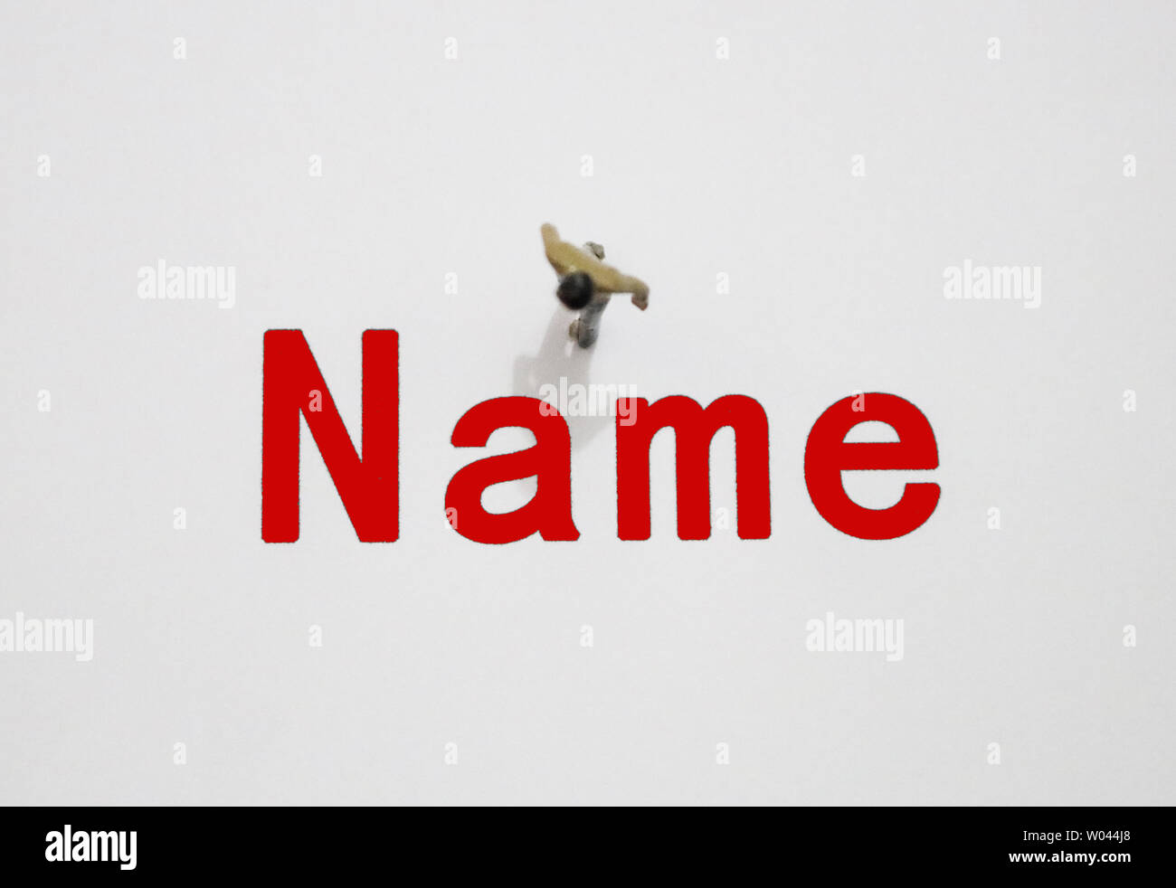 Names name hi-res stock photography and images - Alamy