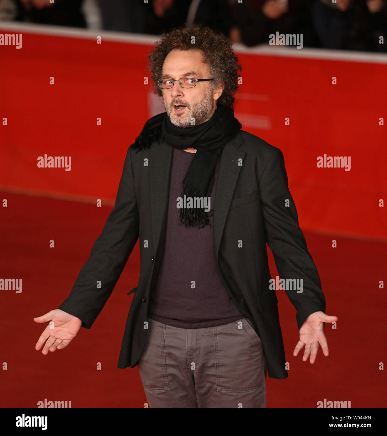Antonio Morabito arrives on the red carpet before the screening of the ...