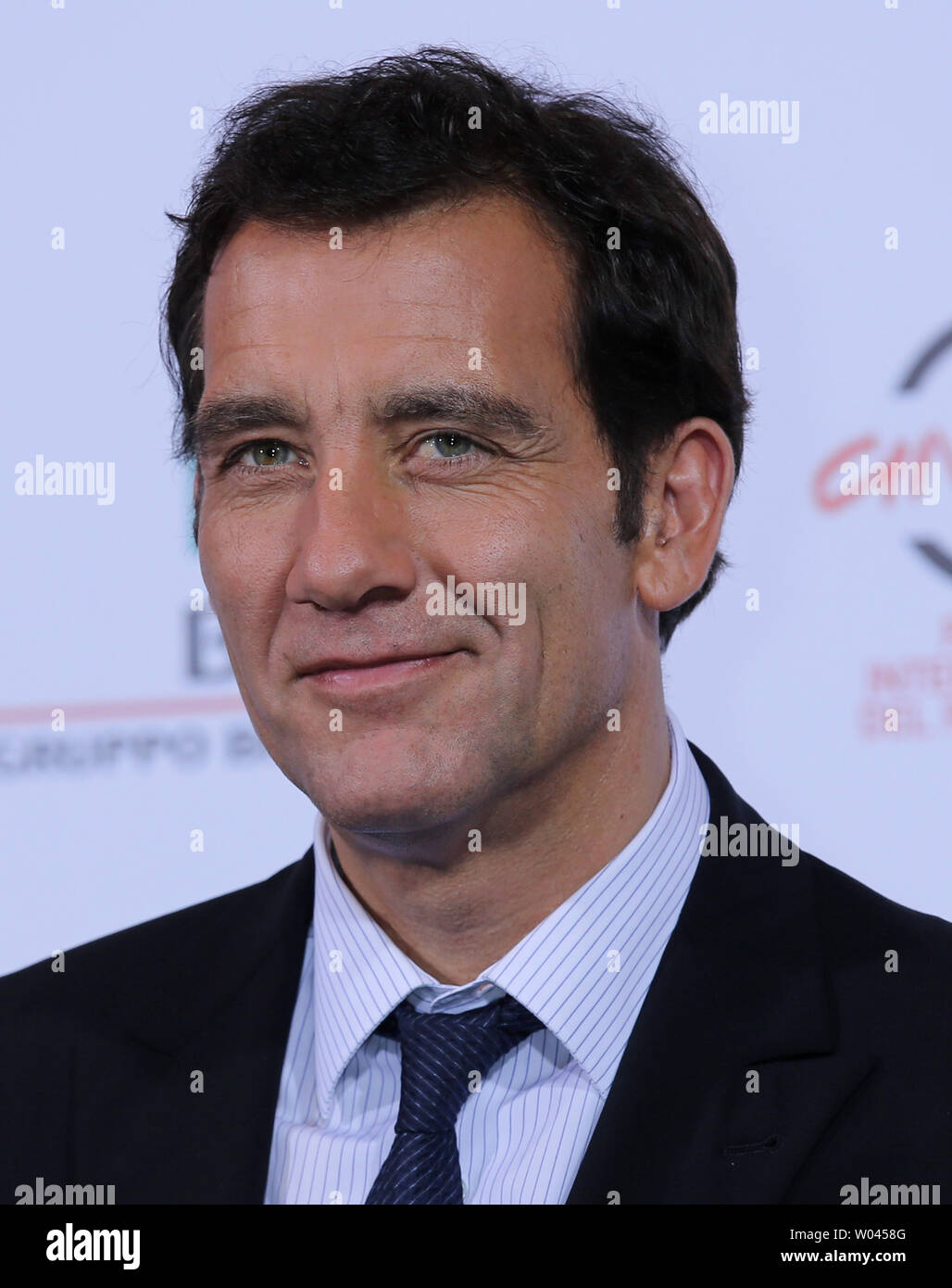 Clive Owen arrives at a photo call for the TV Series "The Knick" during ...