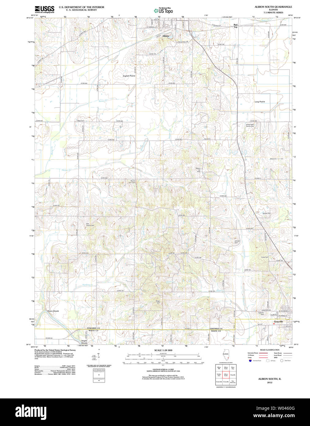 Map of albion Cut Out Stock Images & Pictures - Alamy