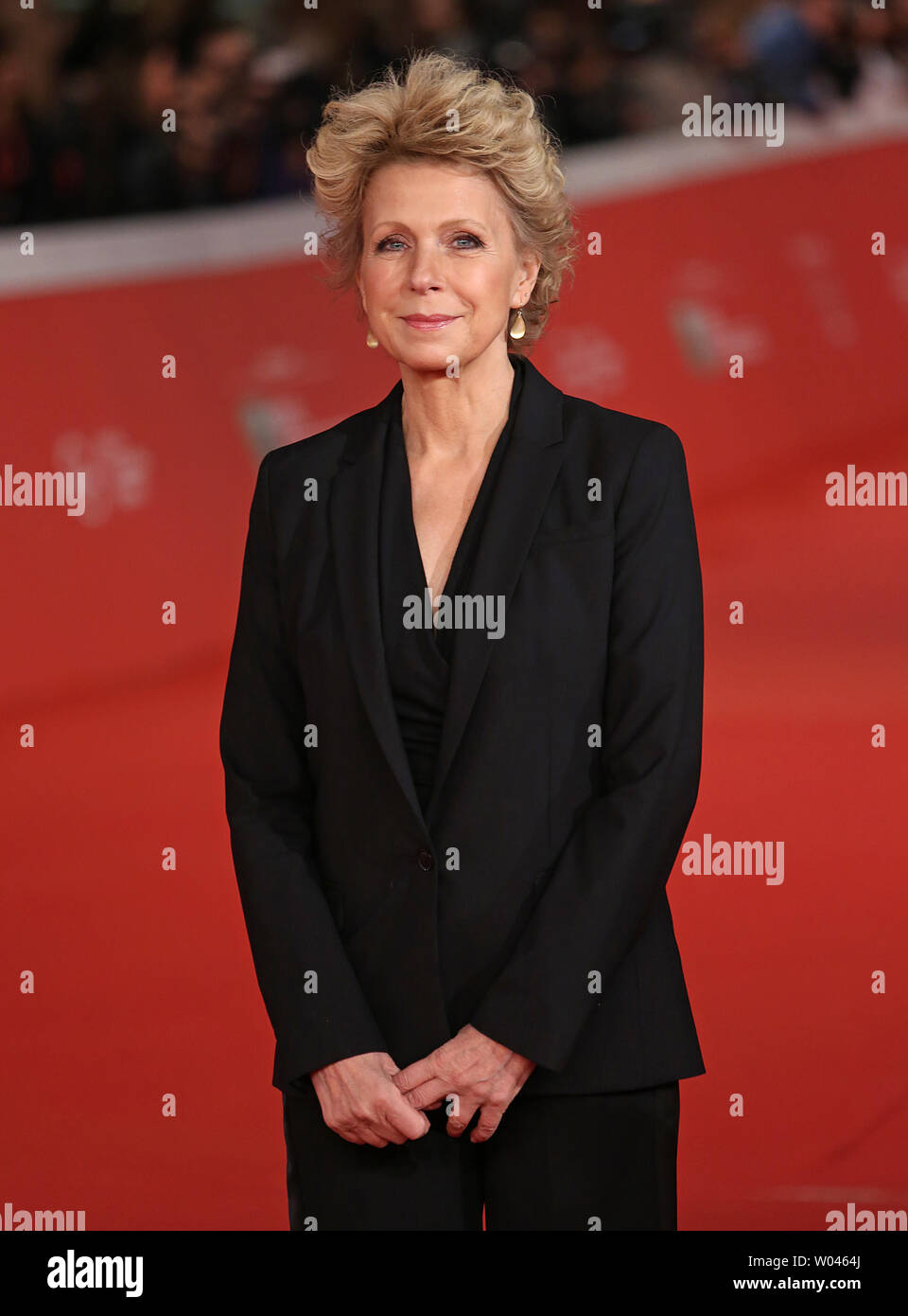 Mary Mapes arrives on the red carpet before the screening of the film ...