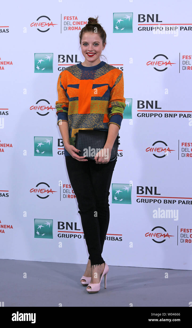 Ella Haase arrives at a photo call for the film "Four Kings" during the ...