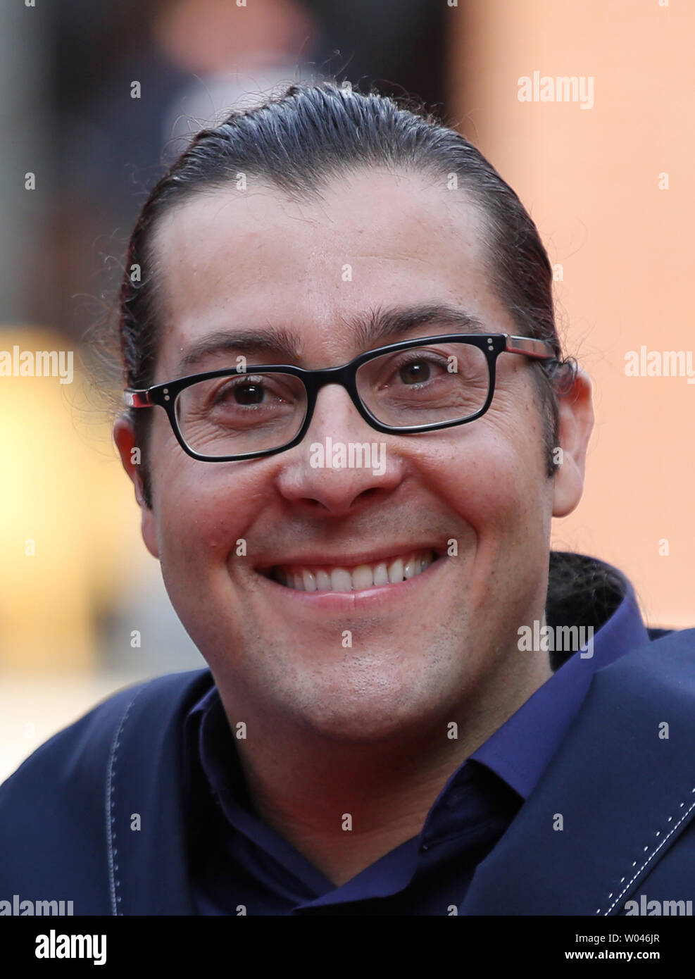 Nicolas Emiliani arrives on the red carpet before the screening of the ...