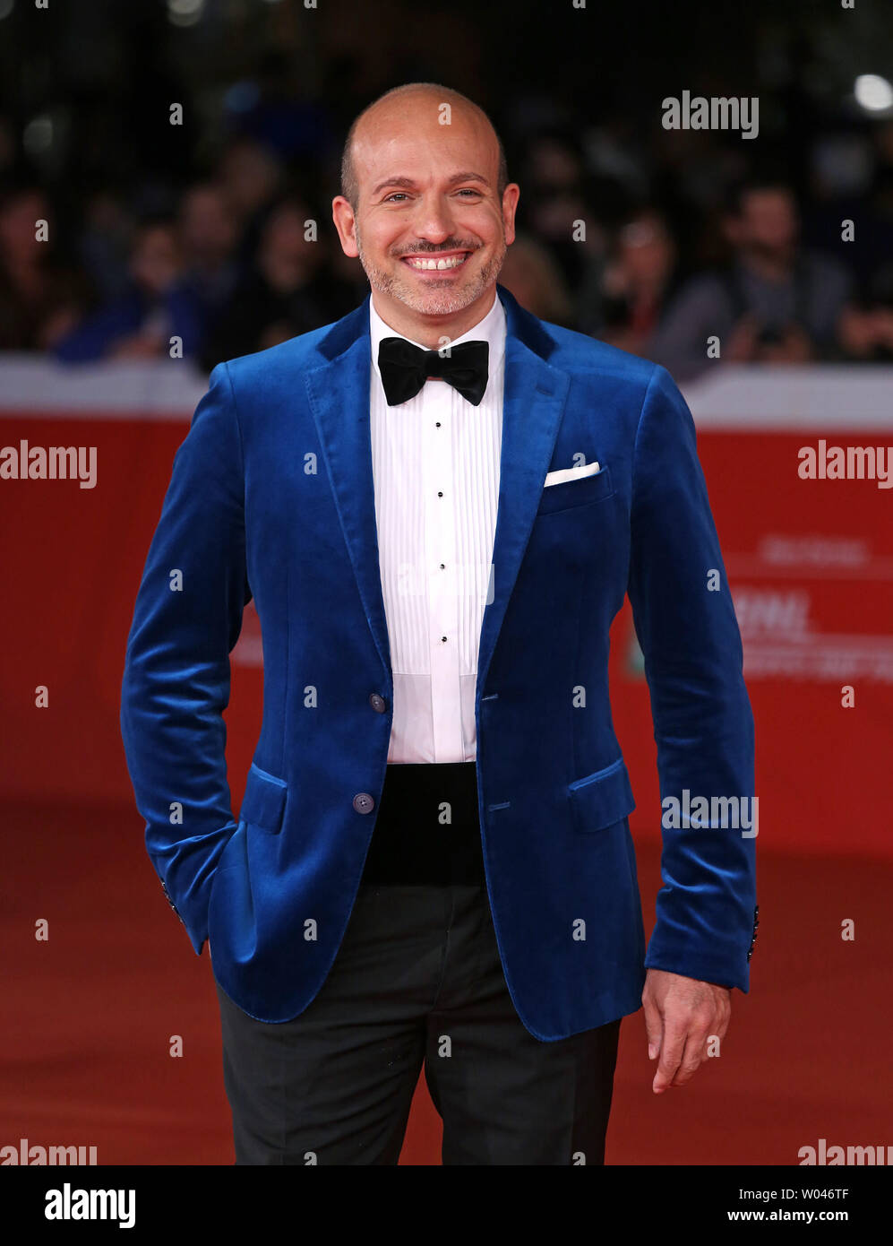 Alessandro Maria Ferreri arrives on the red carpet before the screening ...