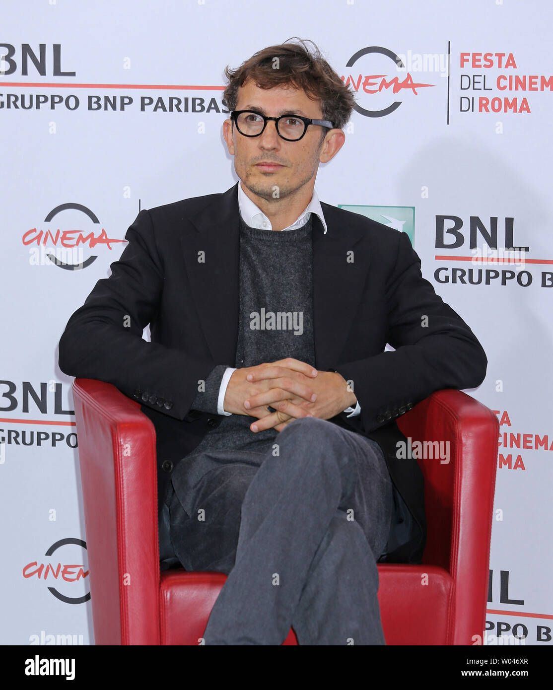 Tao Ruspoli arrives at a photo call for the film "Monogamish" during ...