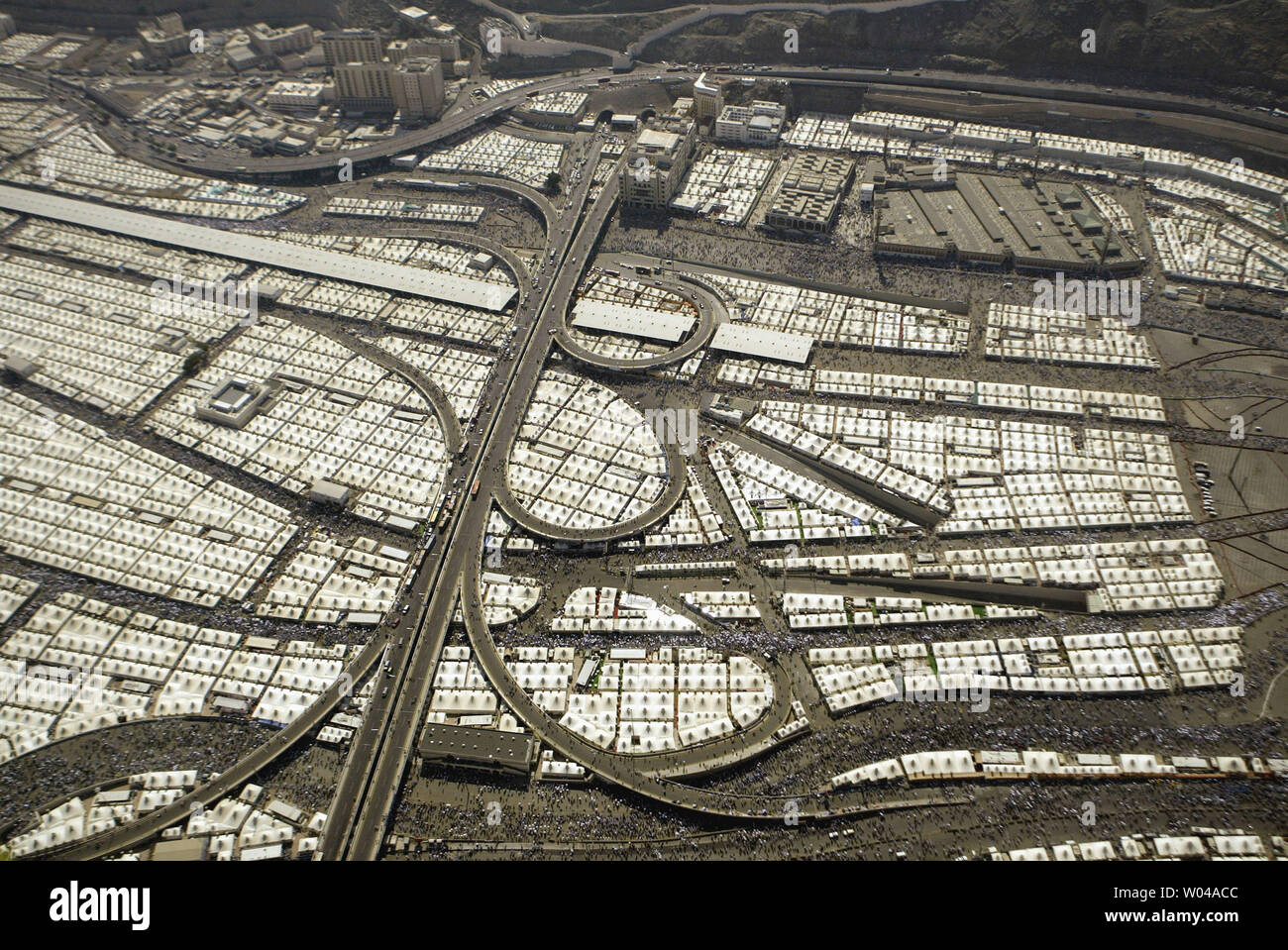 Saudi arabia hajj mina head hi-res stock photography and images - Alamy