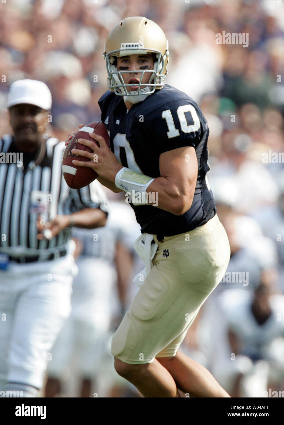 Brady quinn notre dame hi-res stock photography and images - Alamy
