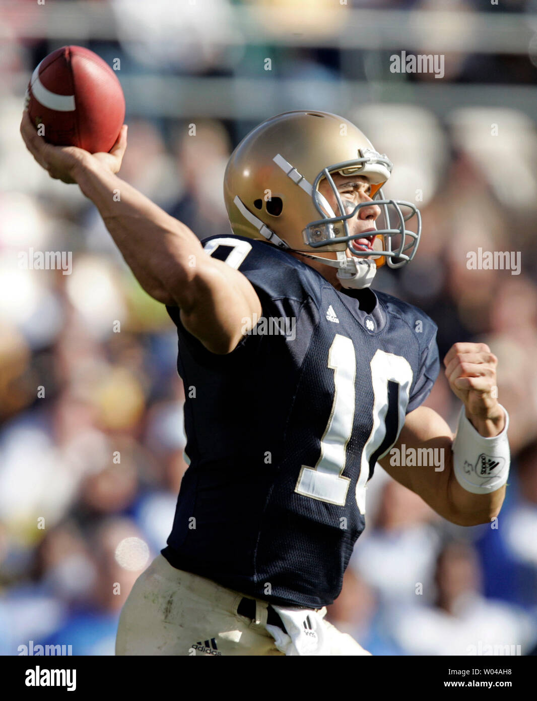 Brady quinn notre dame hi-res stock photography and images - Alamy