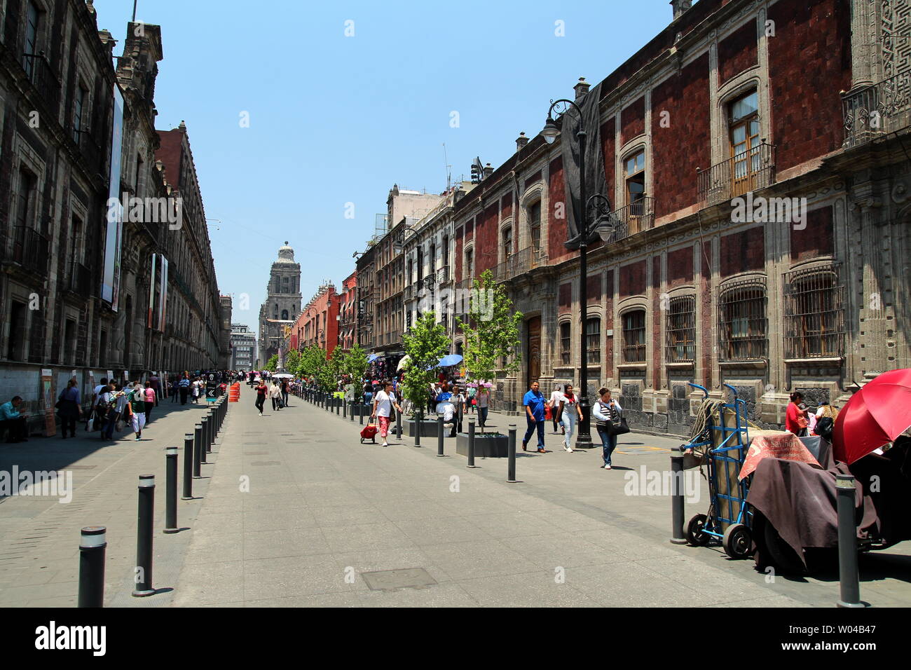 Mexico city. Architecture and Historic center Stock Photo - Alamy