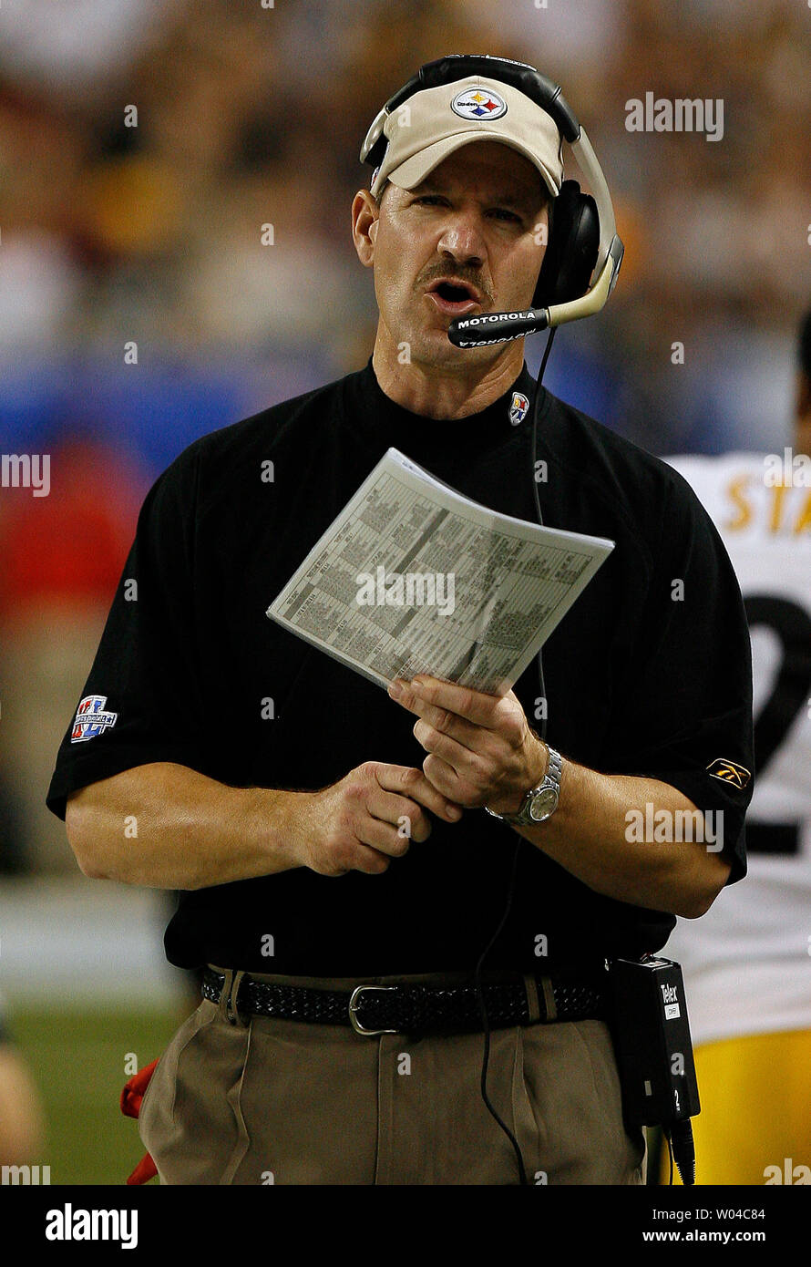Bill cowher super bowl hi-res stock photography and images - Alamy