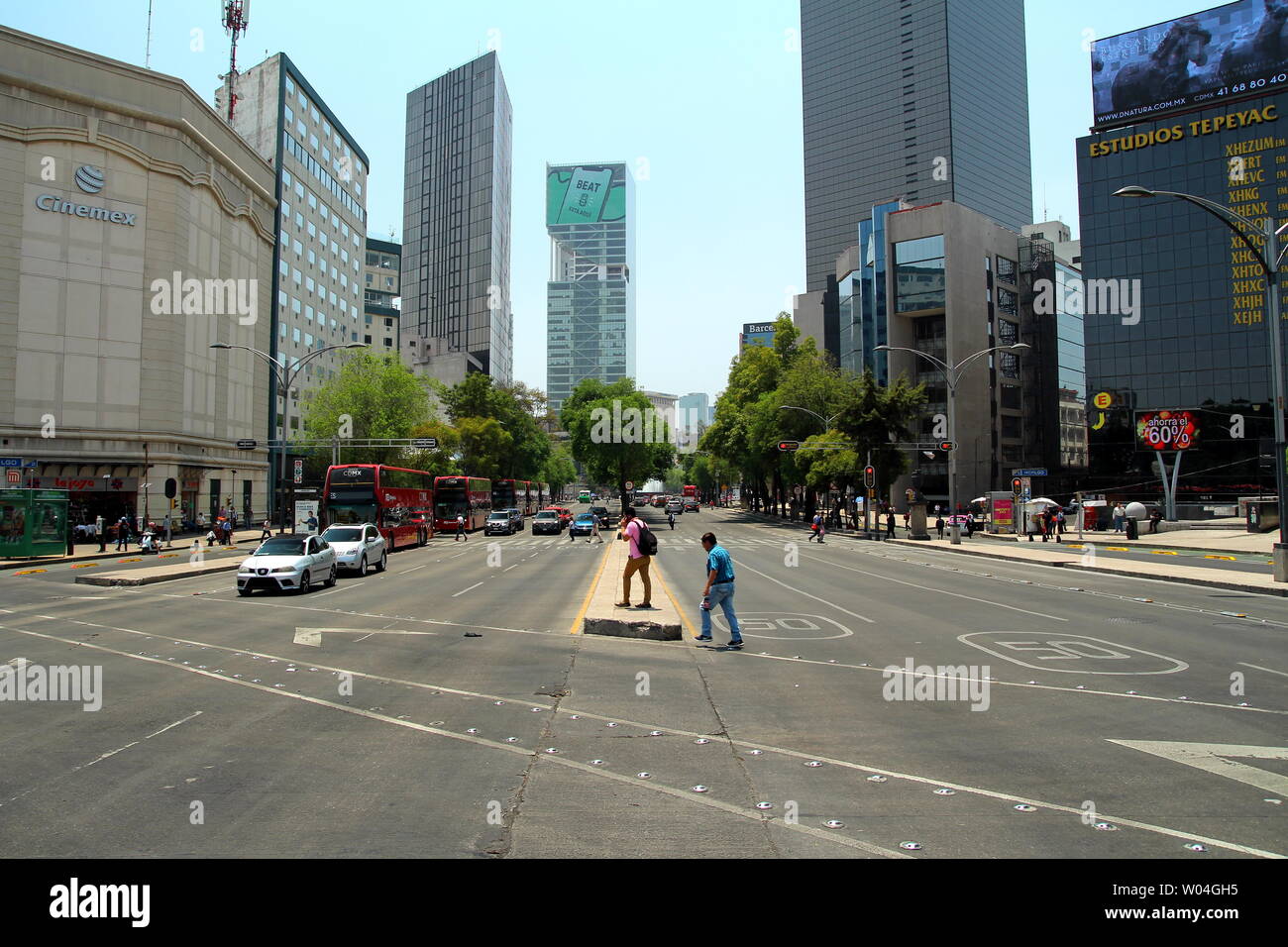 Modern architecture in Mexico city Stock Photo - Alamy